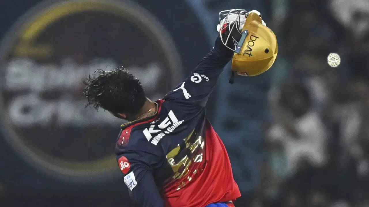Jitesh Sharma’s Explosive 85 and Helmet Celebration in RCB vs LSG IPL ...